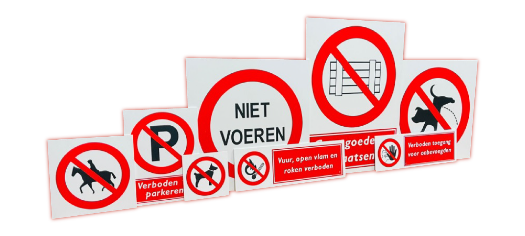 Veiligheid in Stijl: Onze Collectie Verbodsborden - OnlineSafetyShop.com
