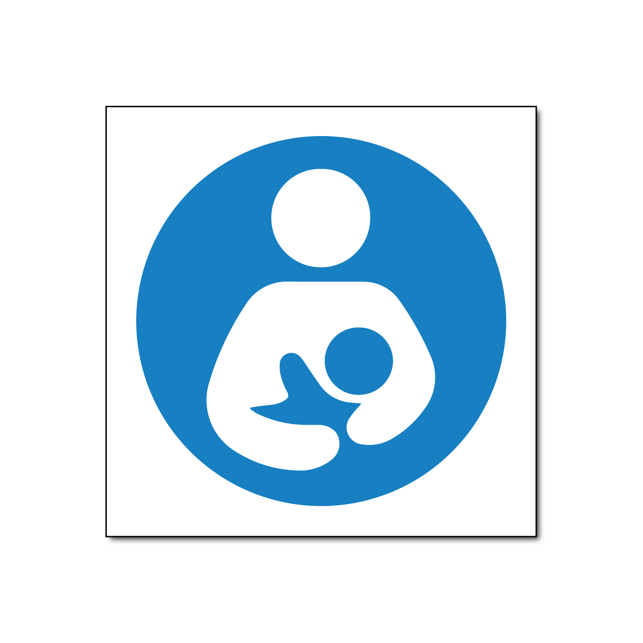 Duurzaam Kolfruimte Bord & Sticker - Binnen & Buiten gebruik