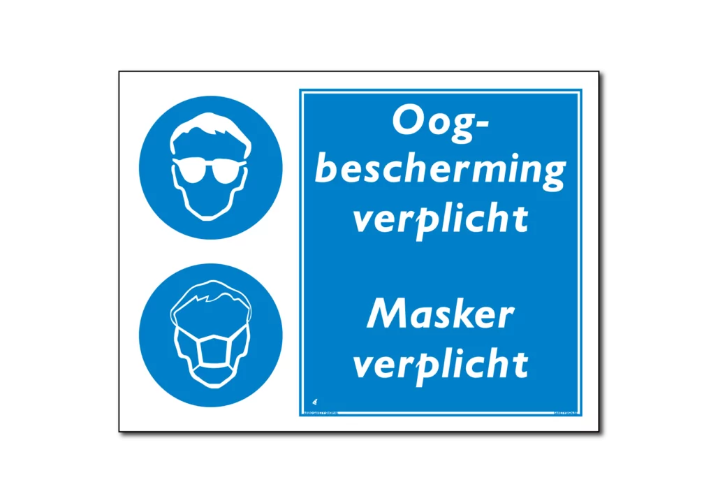 Gebodsborden bestelt u eenvoudig op Onlinesafetyshop.com